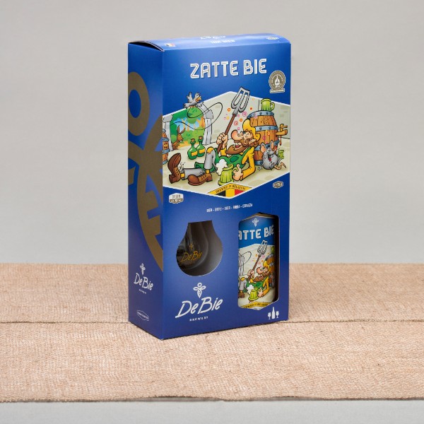 De Bie - Zatte Bie + glas - l'Heritage